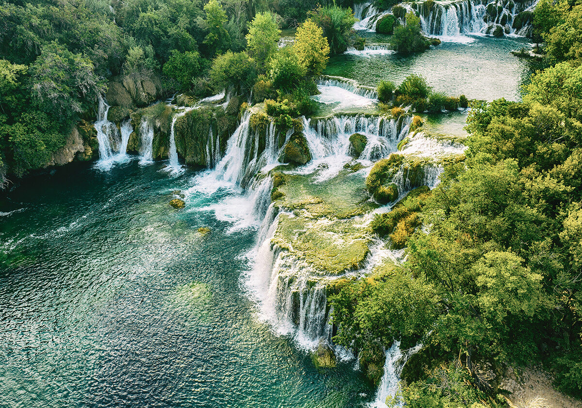 "Фрея" Пазл 1000 элемент. PZL-1000/49 Плитвицкие озёра. Хорватия