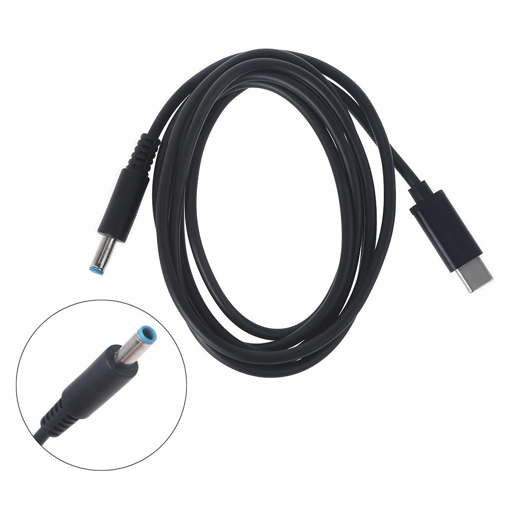 Подходит для зарядного кабеля ноутбука HP Type C - DC4.5 * 3.0
