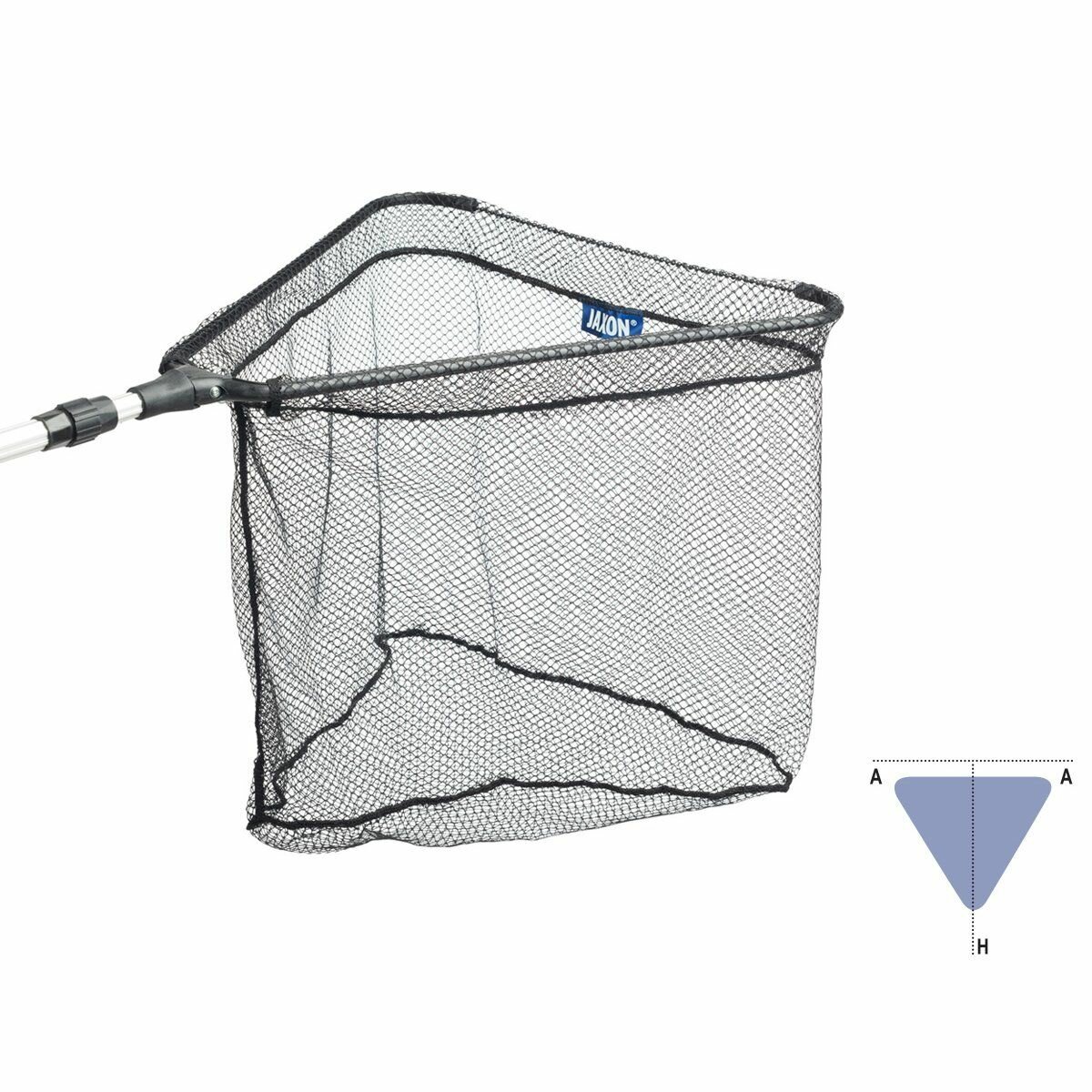 Подсачек для рыбалки телескопический Jaxon Eco 98-195 см ячья 8 мм