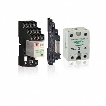 Schneider Electric Zelio RXM колодка 2/4пк комбинированные контакты прижим снизу (арт. RXZE2M114M)