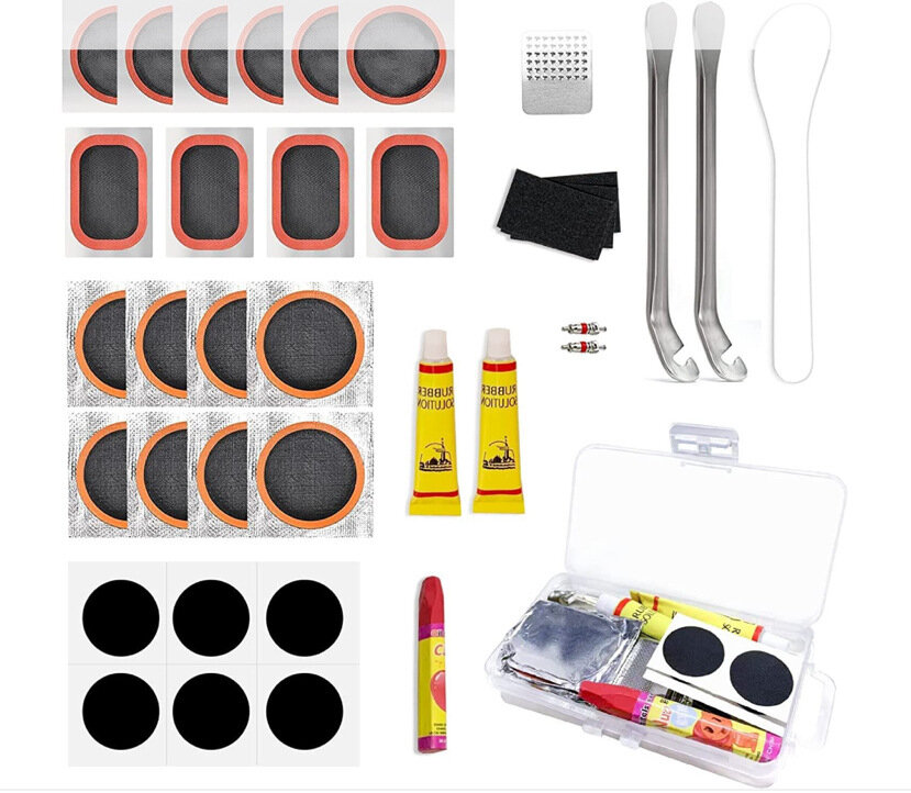 Набор для ремонта велосипедных шин Extremely "Семь", ABS, 5.0