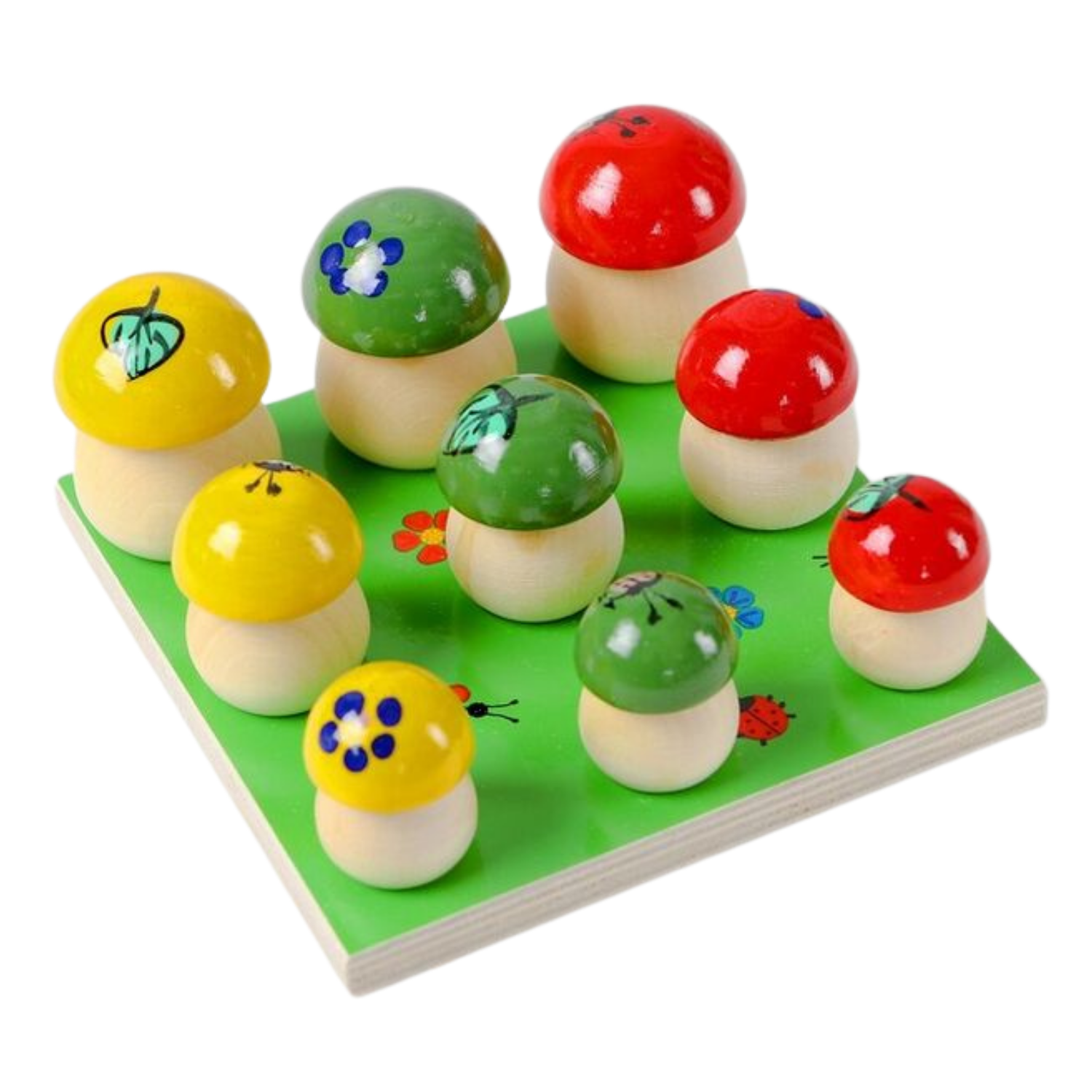 Игрушка Нескучные игры сортер Грибы на поляне