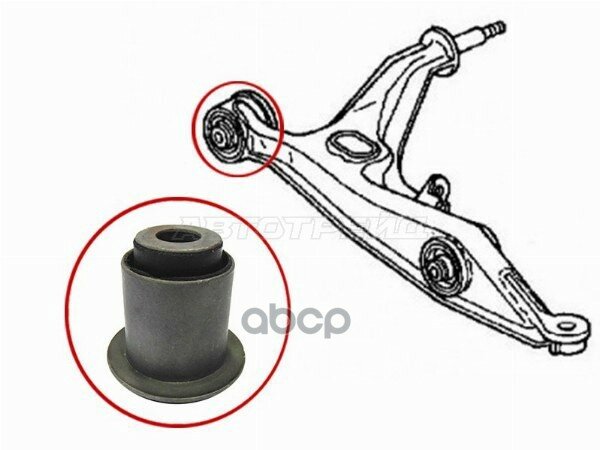 Сайлентблок рычага Honda Civic 95-00 / Civic Ferio 95-00 Sat арт. ST-51393-S04-G00 - высокое качество товара по низкой цене