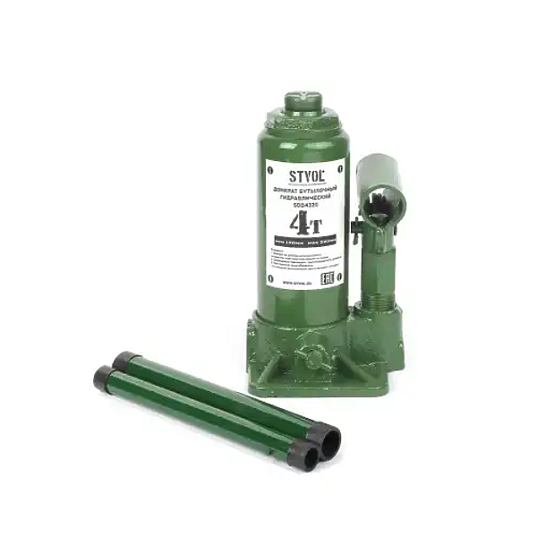 STVOL sdb4320 домкрат бутылочный 4т (170-320 мм) stvol чехол