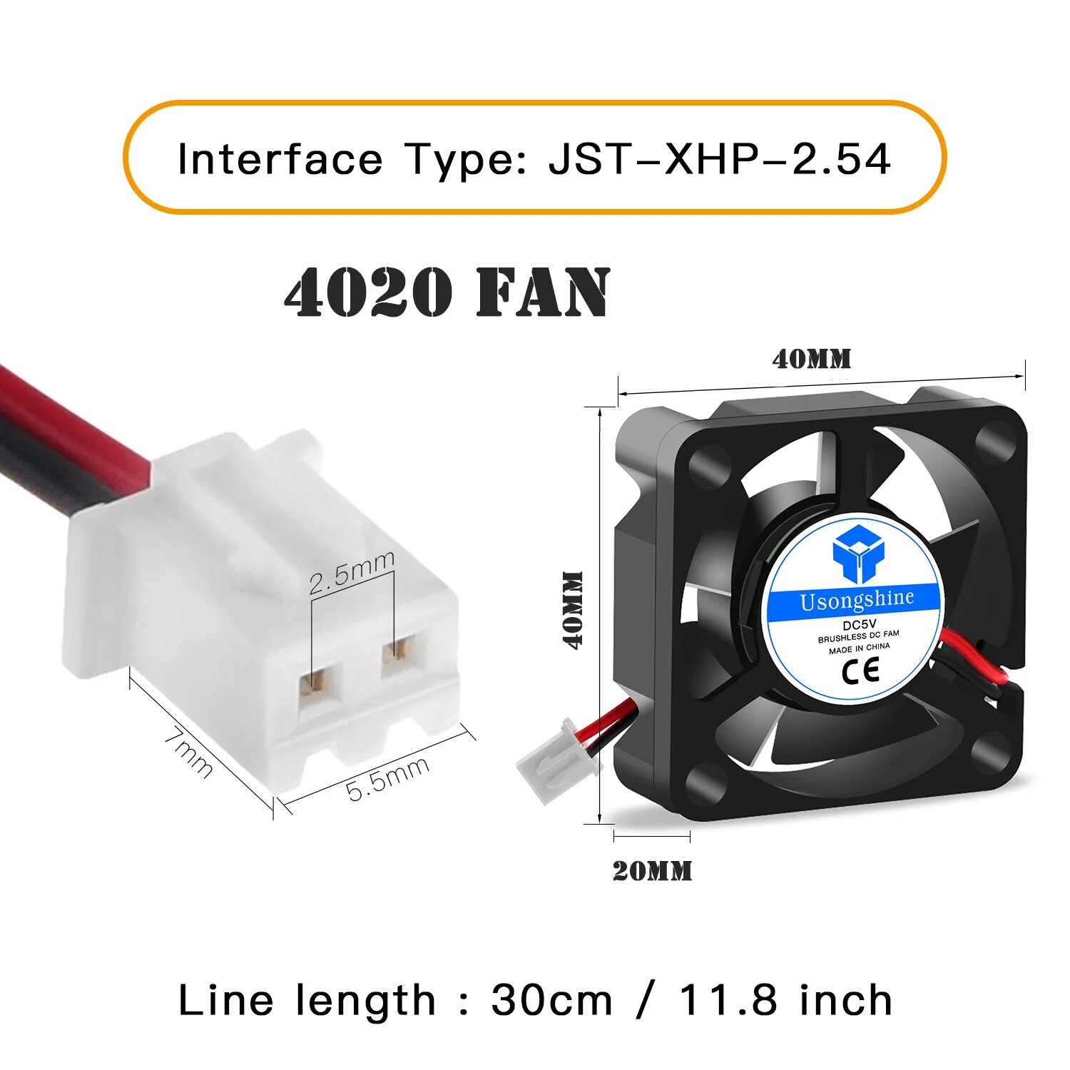 4020 5V вентилятор для 3D-принтера