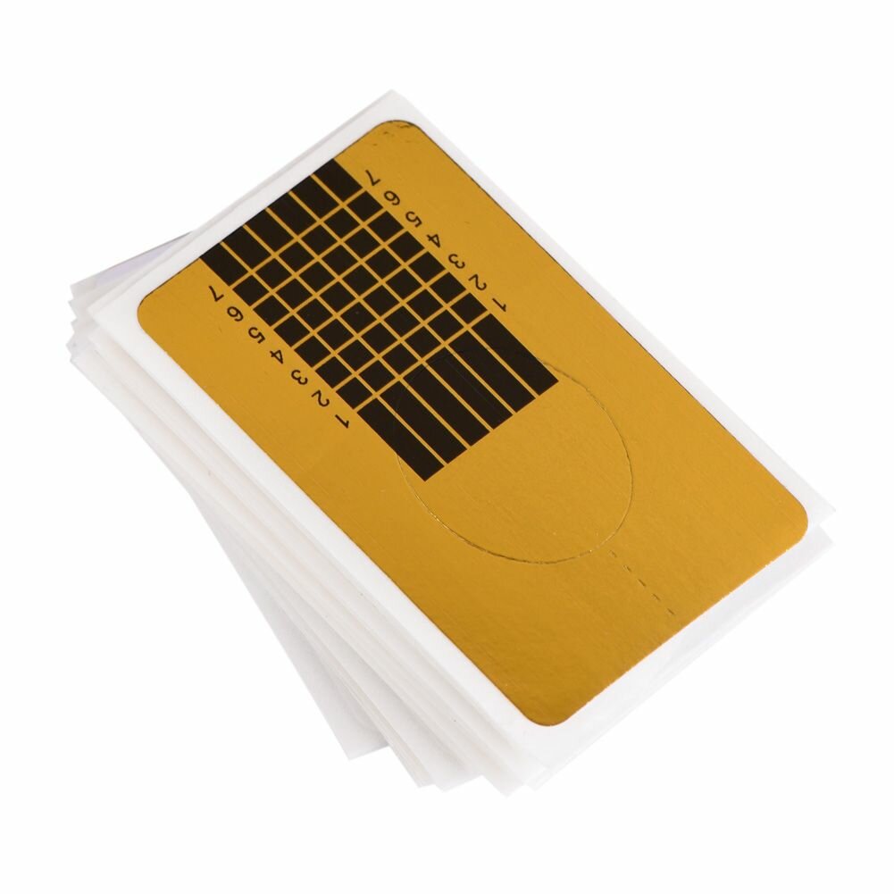 50 шт. советы по дизайну ногтей, УФ-гель, акриловые направляющие для наращивания, наклейки, набор аксессуаров для маникюра для мастеров маникюра