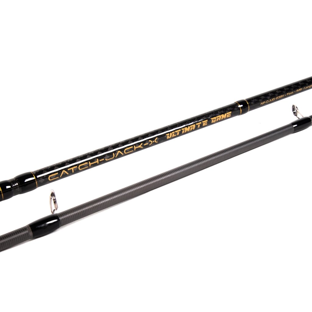 Спиннинг штекерный карбоновый Namazu Pro Catch-Jack-X Ultimate game IM8 2,38m / 15-50 г/25/, NP-CJUG-238H