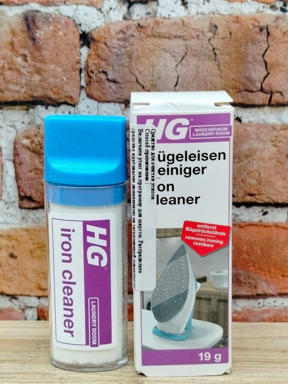 HG Средство для очистки утюгов 19 гр