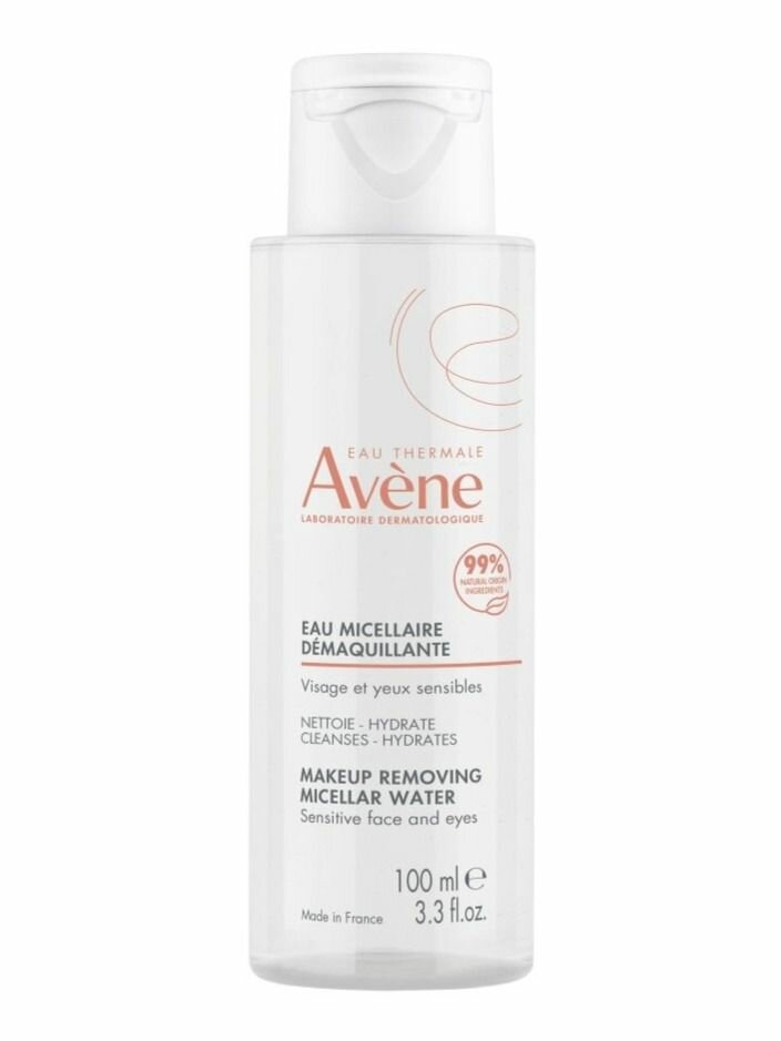 Авен Лосьон мицеллярный для снятия макияжа, 100 мл (Avene Eau micellaire demaquillante)