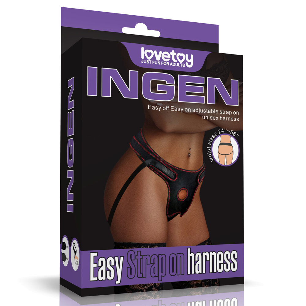 Трусы/ременной комплект для страпона с креплением O-ring Lovetoy Easy Strap on Harness LOVETOY Трусы/ременной комплект для страпона с креплением O-ring Lovetoy Easy Strap on Harness