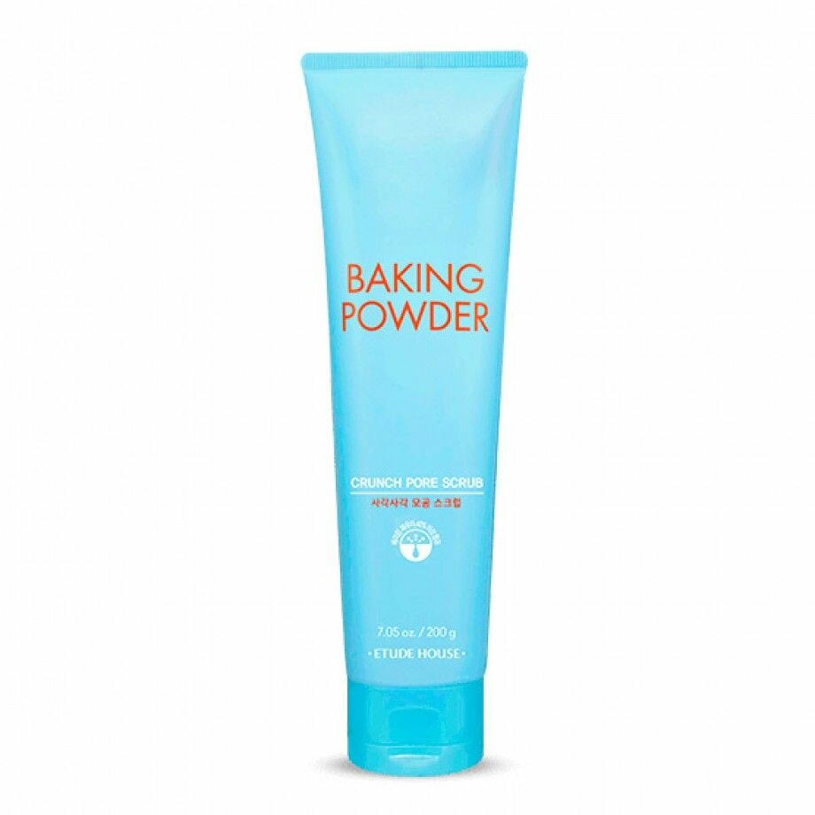Etude House Baking Powder Crunch Pore Scrub краб для лица с частицами соды и мяты (200мл.)