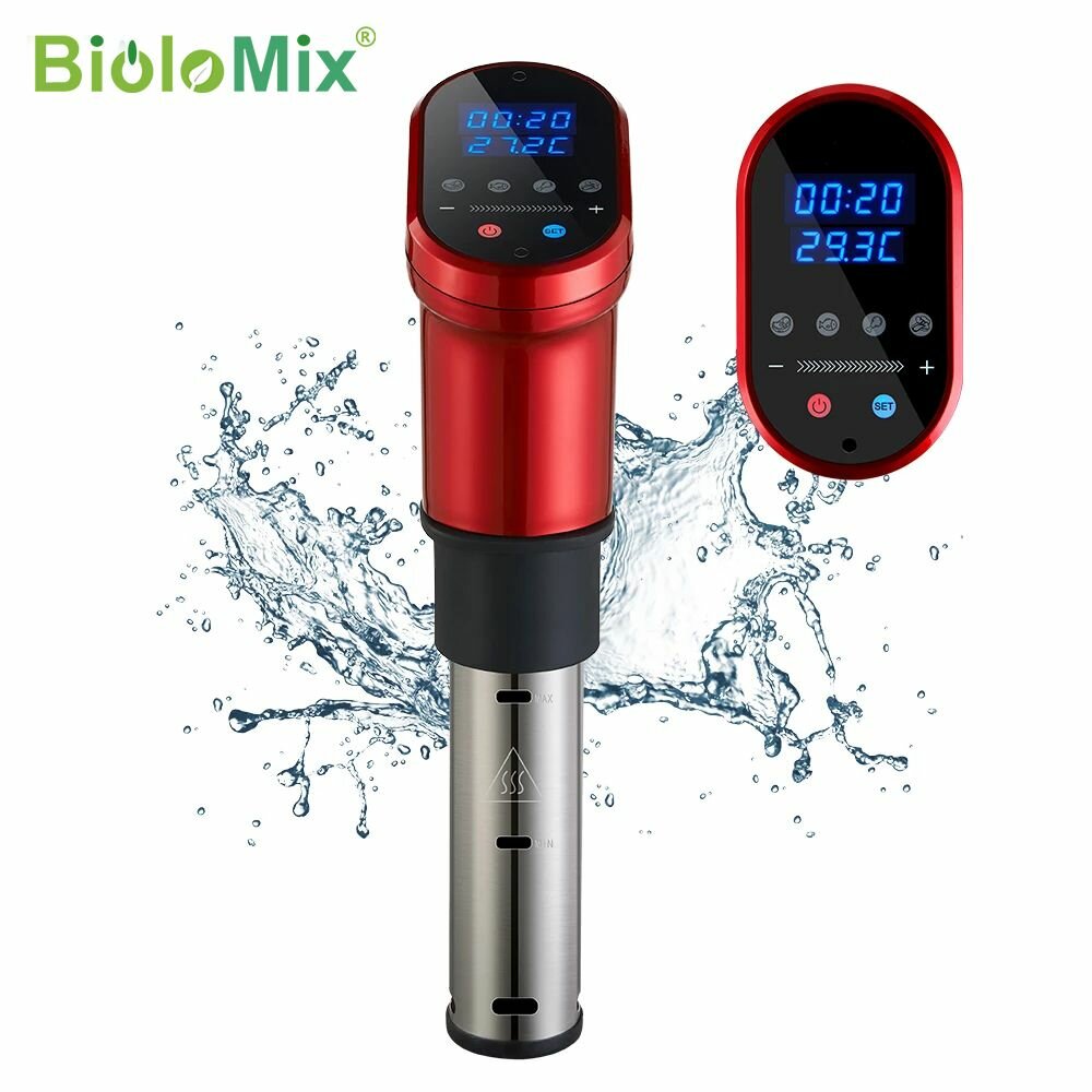 Су-вид погружной / погружной термостат (sous-vide) SV-1900 (Красный)