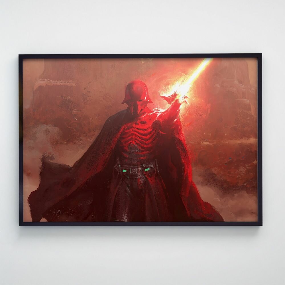 Плакат, постер Star Wars: Darth Vader, Звёздные войны: Дарт Вейдер на бумаге, размер 21х30см