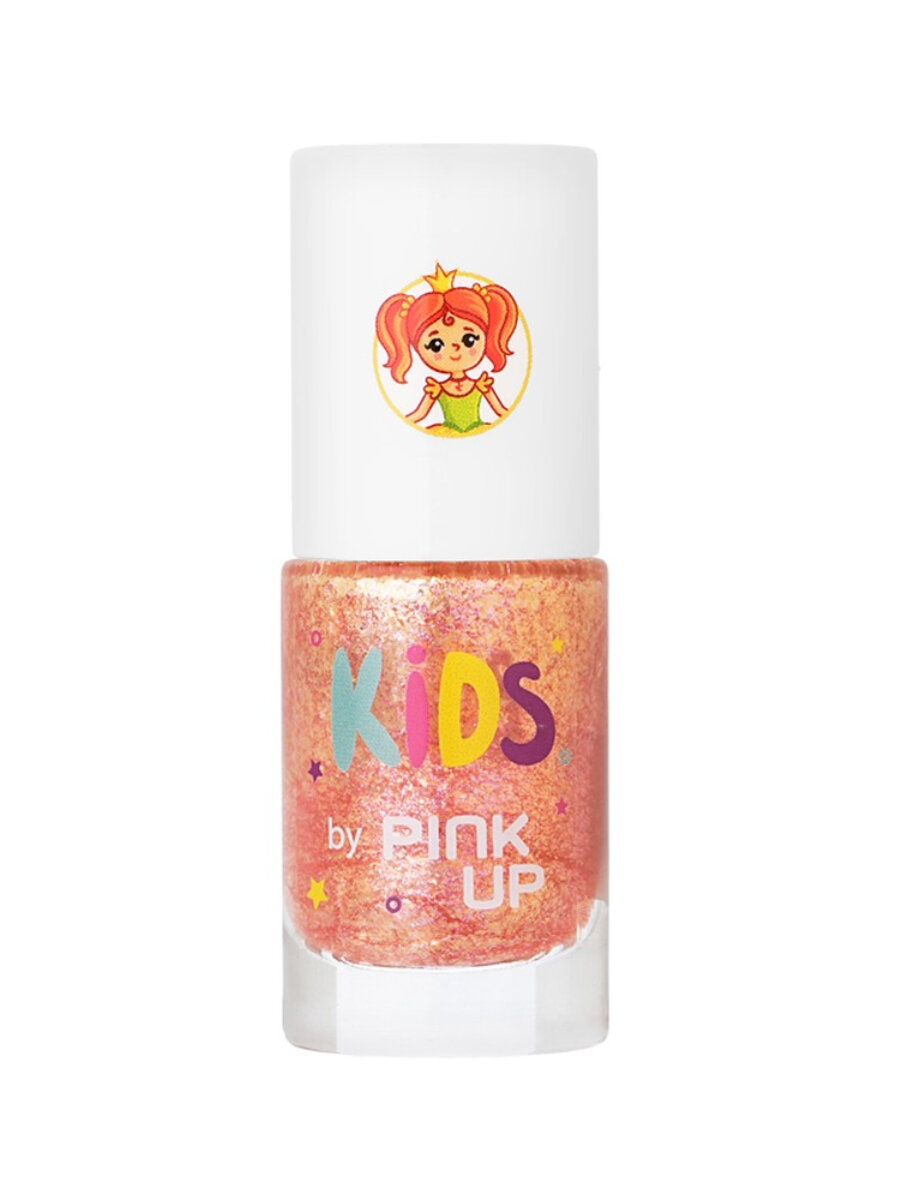 Детский лак для ногтей PINK UP KIDS на водной основе тон 20 5 мл