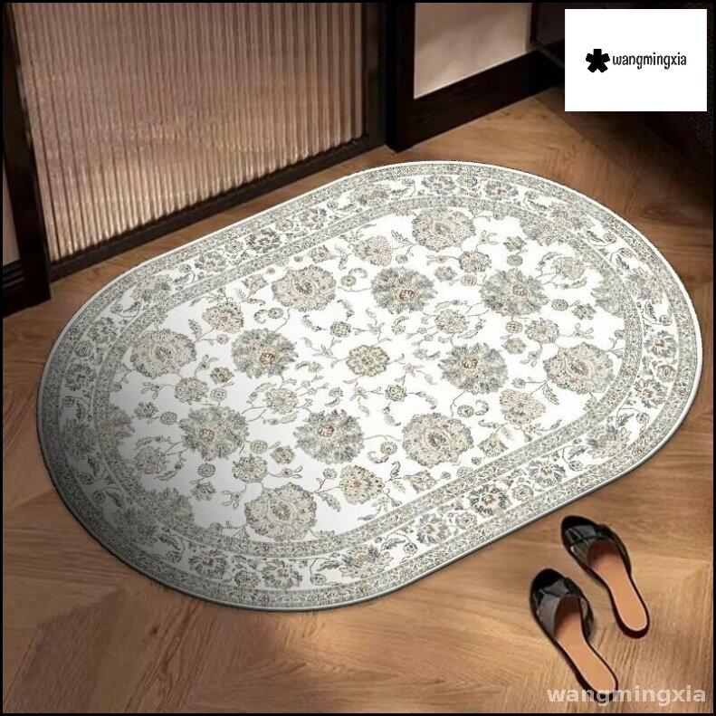 Эксклюзивный напольный ковер 60x90 см в скандинавском стиле с противоскользящим эффектом, влаговпитывающий, выполнен цифровой печатью без бархатного покрытия