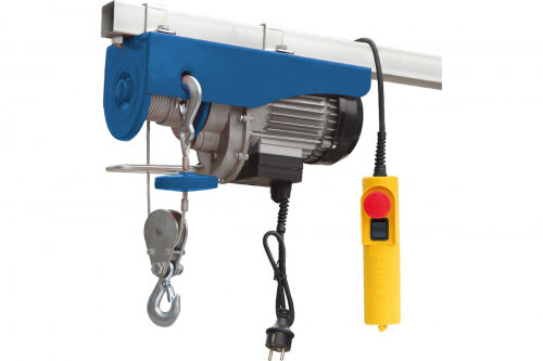 Тельфер электрический Redbo EH-800/1350 (1350Вт, 800кг, трос 12м, 5.1мм.)