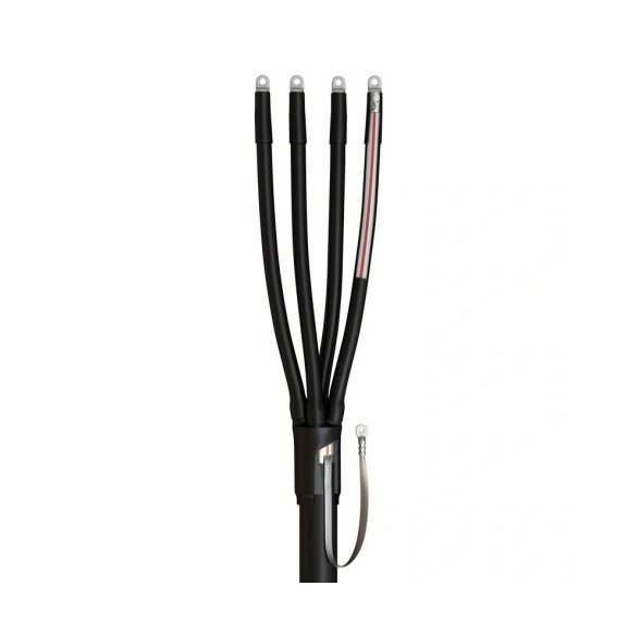 Муфта кабельная концевая 4ПКТп(б)-1-16/25(Б) (КВТ), защита кабелей