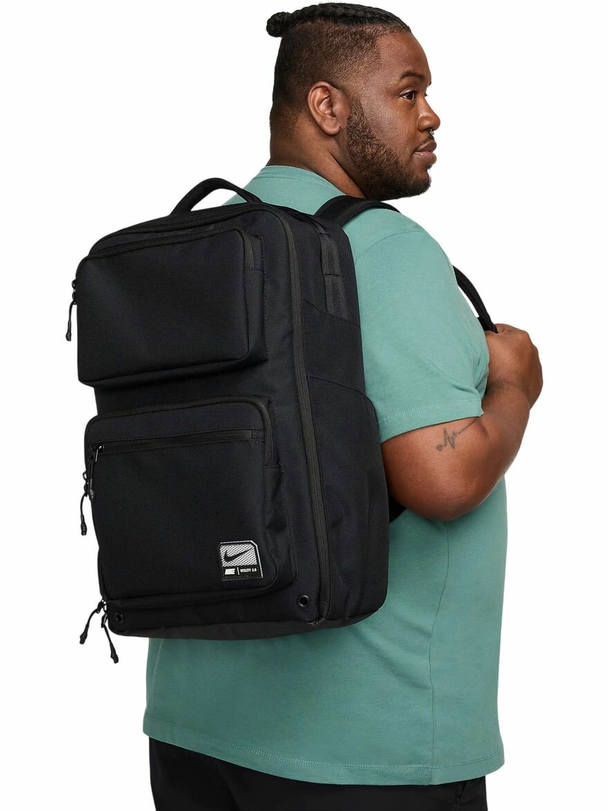 Рюкзак Nike Utility Speed Rucksack (27 l) черный Фитнес 15х28х48,5 FN4106-010