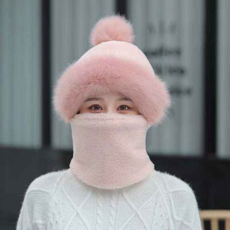 Осенние и зимние новые шапки для женщин среднего и пожилого возраста, вязаные шерстяные шапки для женщин, бархатные теплые шапки для защиты ушей, шапки для мам