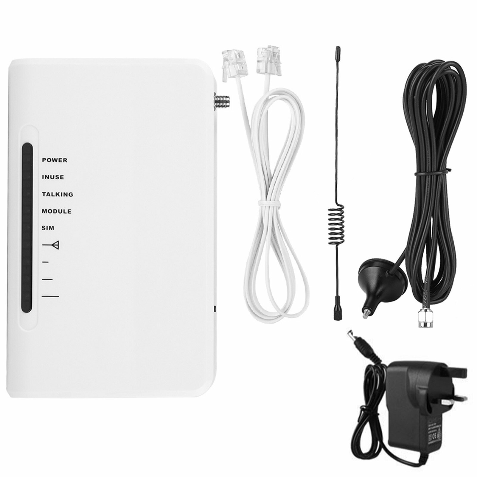 Стационарный беспроводной терминал со светодиодной подсветкой, четыре диапазона GSM 850/900/1800/1900 МГц, сигнализация