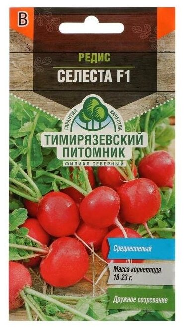 Семена Редис 'Селеста', F1, 0,5 г