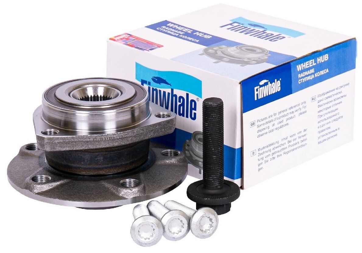 Ступица передняя Finwhale арт. wh012