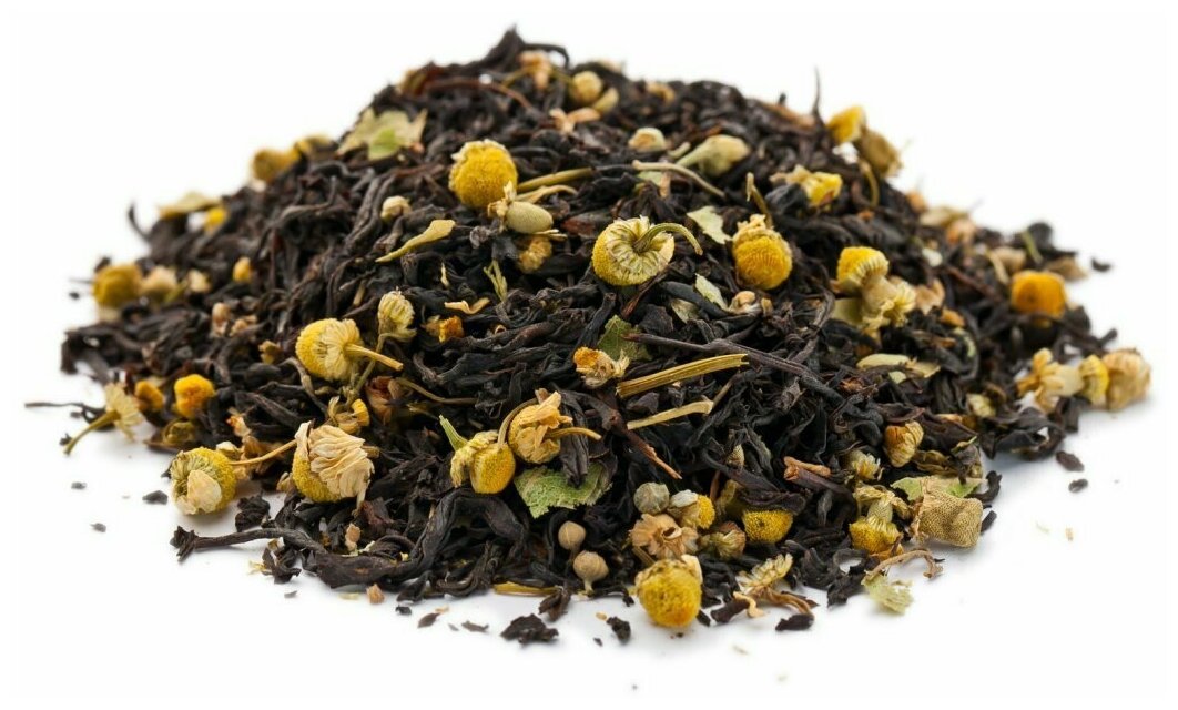 Черный листовой чай с добавками Gutenberg Липовый мед 500 г.