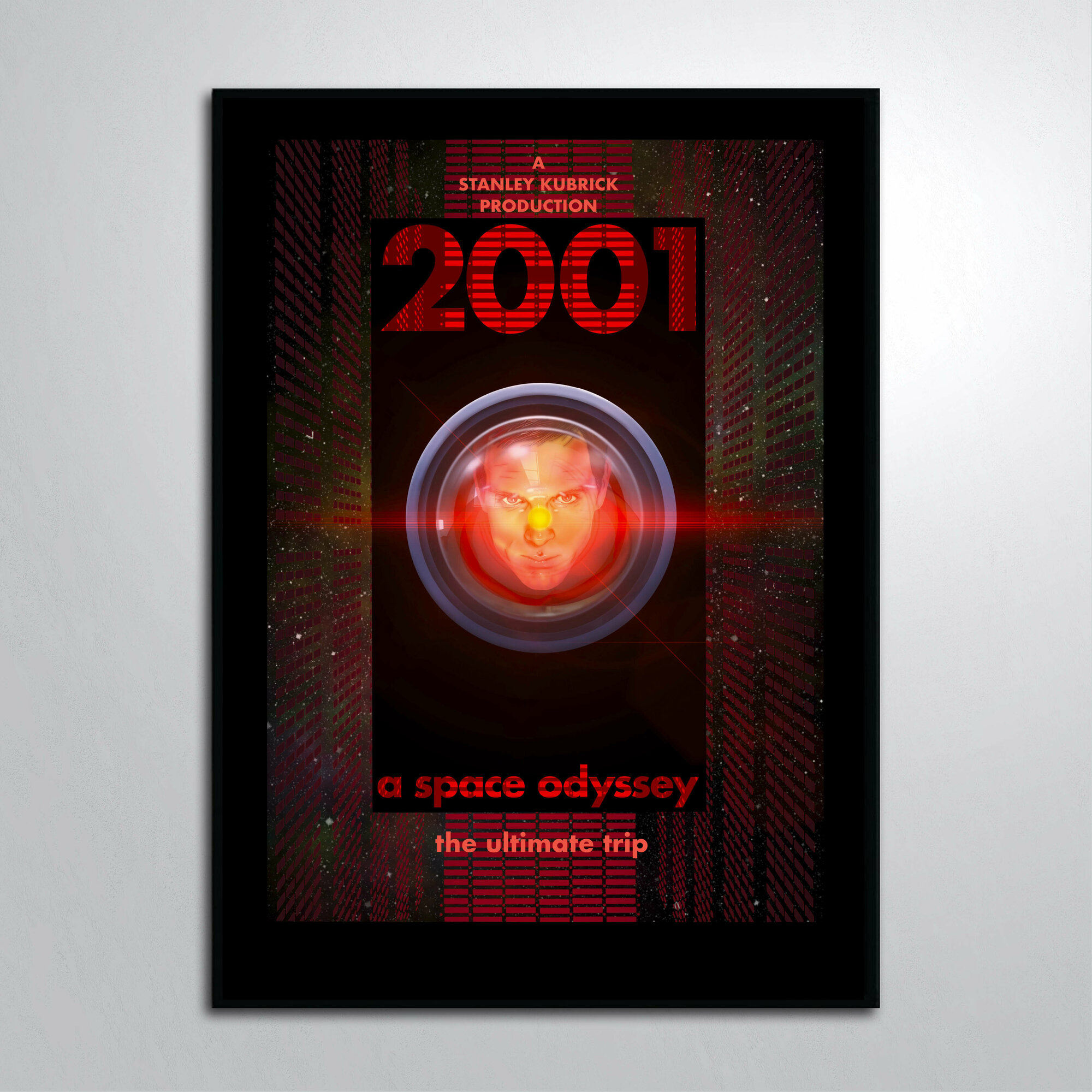Постер без рамы/Стэнли Кубрик 2001 год Космическая одиссея Будущее 2001: A Space Odyssey
