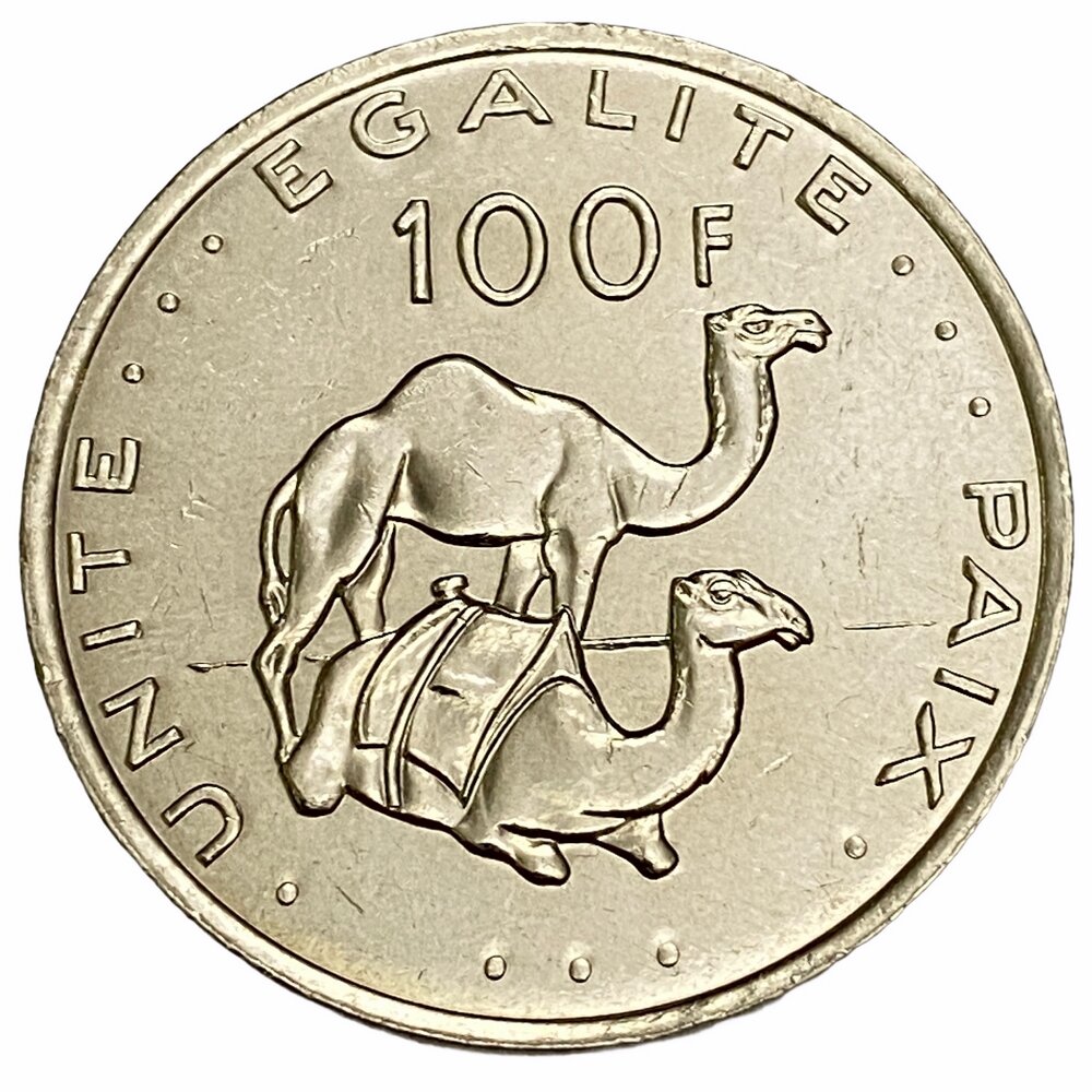 Джибути 100 франков 2013 г.