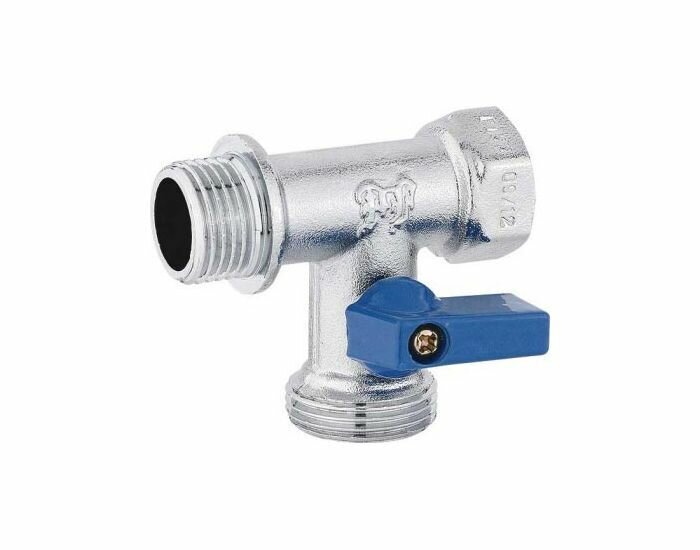Кран 3-х проходной шаровой PROFACTOR BWV 361 1/2х3/4х1/2 FMM (100/10)