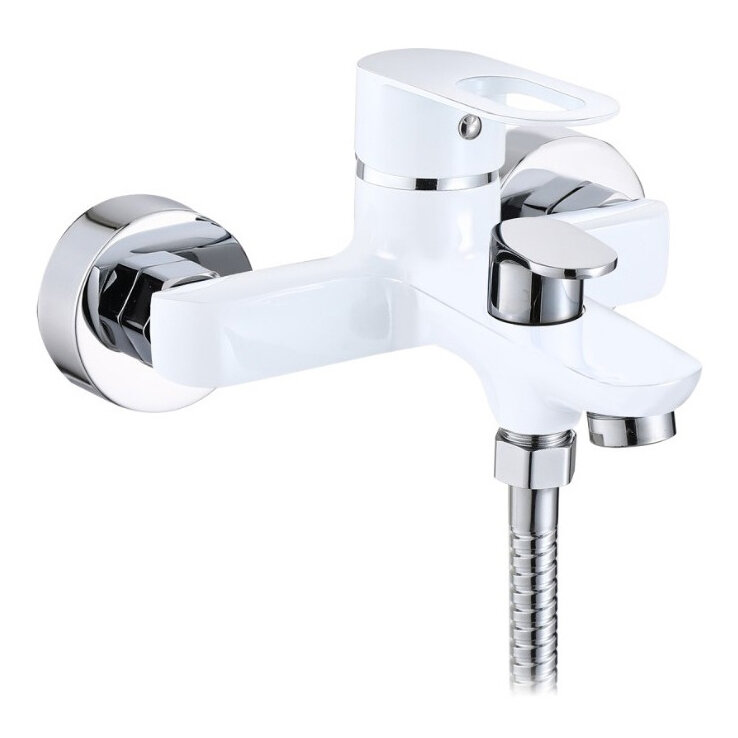 Смеситель Hansen (Хансен) для ванны 30018 белый