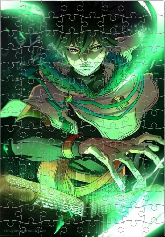 Пазл Черный Клевер, Black Clover №15