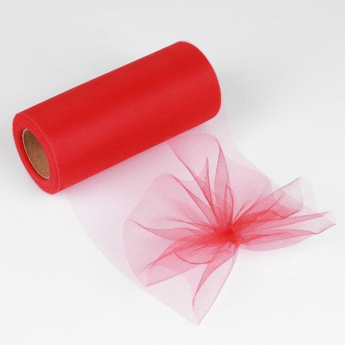 Фатин, 15 см, 11 1 г/кв. м, 23 1 м, цвет красный 13