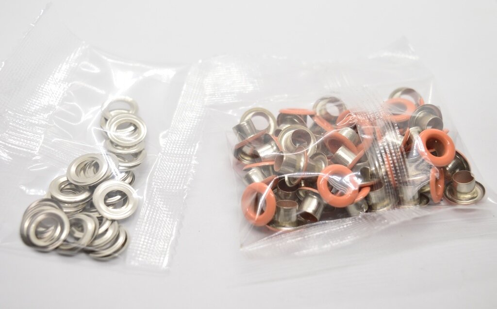 Люверсы №4 6 мм цв. Лососёвый 155(уп. 50 шт)ProKnopka