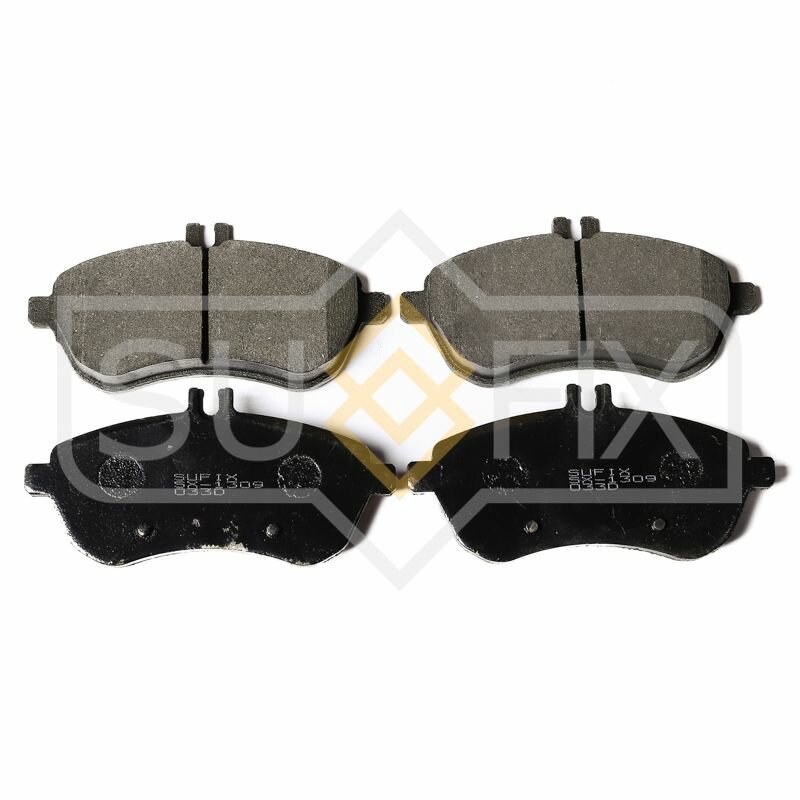 SUFIX Колодки тормозные передние MERCEDES-BENZ C180-350(W204) 07>/ E200K-250D(W211/W212) 06>/ SLK200-250(R172) 11>
