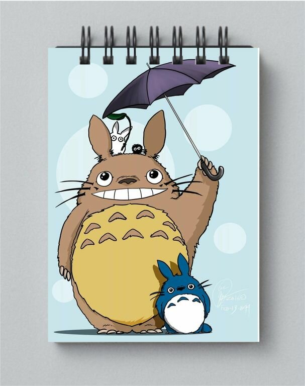 Блокнот Мой сосед Тоторо, Totoro №8, А5