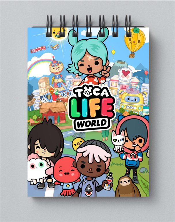 Блокнот Тока Бока, Toca Boka №18, А4