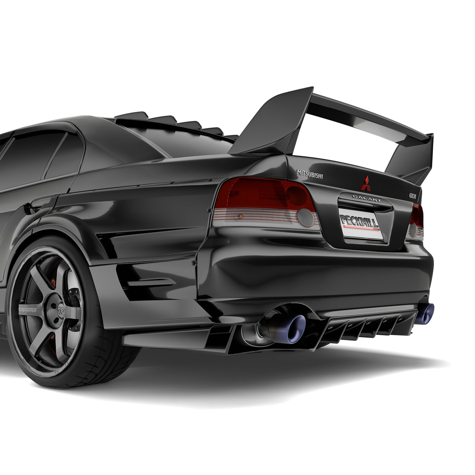 Универсальный диффузор для Mitsubishi Galant 8 поколения 1998 - 2006