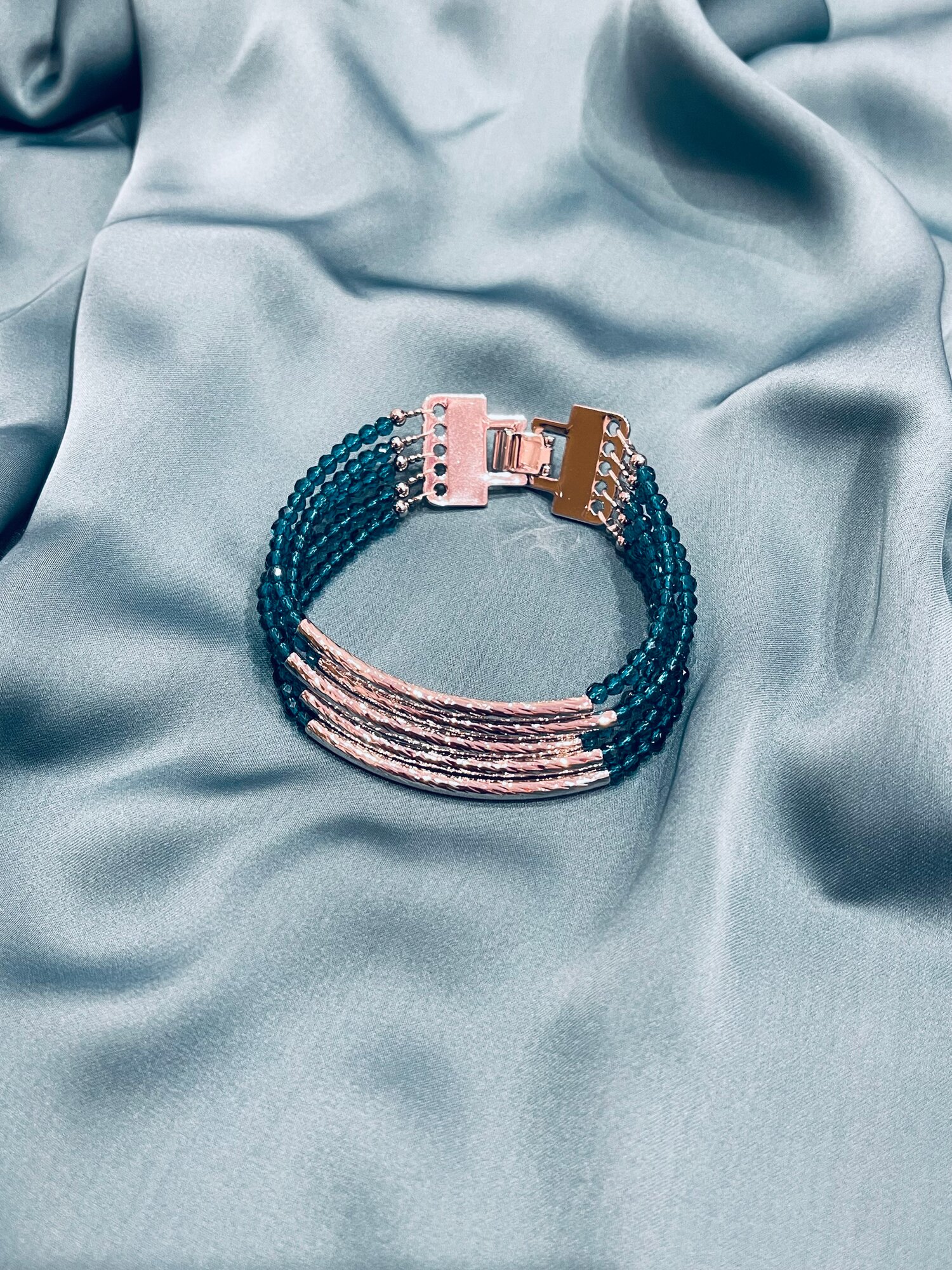 Браслет, шпинель синтетическая