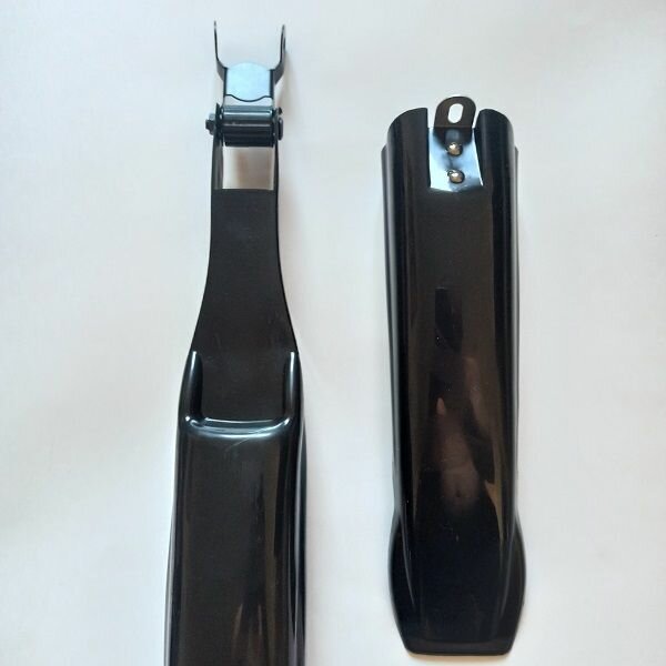 Крылья спортивные GW-3001-02, 24"-26", пластик, чёрный