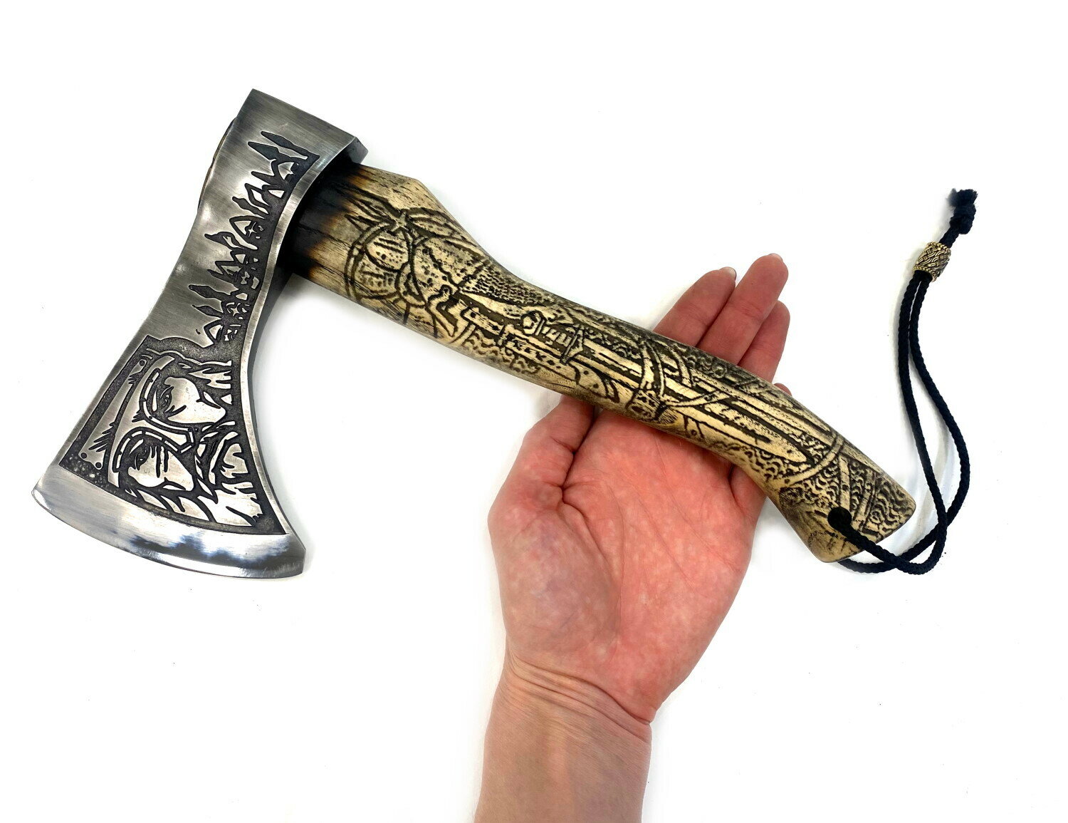 Топор ручной работы Перунова Рать, кулачный 28см