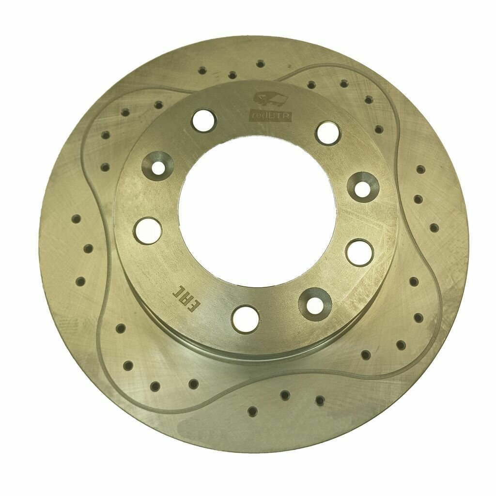 Диск тормозной для а/м ГАЗ 2217 Соболь SPORT, перфорированный вентилируемый