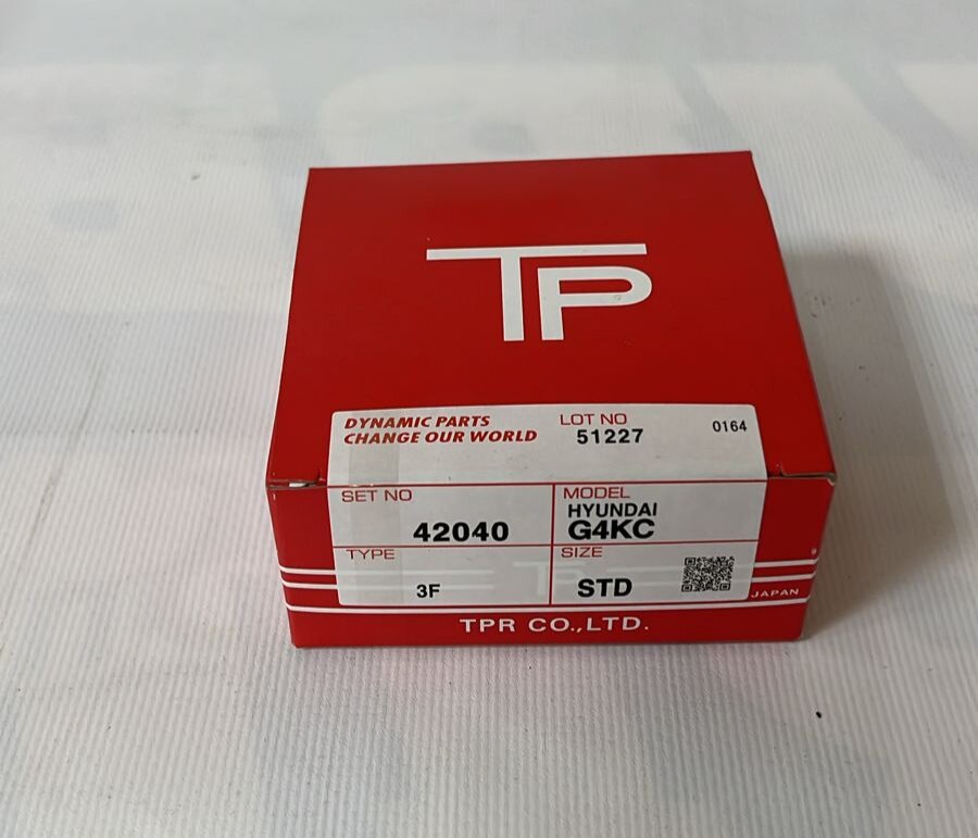 Комплект поршневых колец TPR 42040 STD HYUNDAI KIA G4KC G4KD