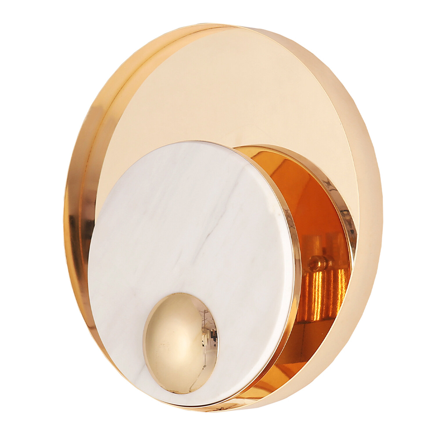 Настенный светильник Crystal Lux Goccia GOCCIA AP1, G9, кол-во ламп:1шт, Золото