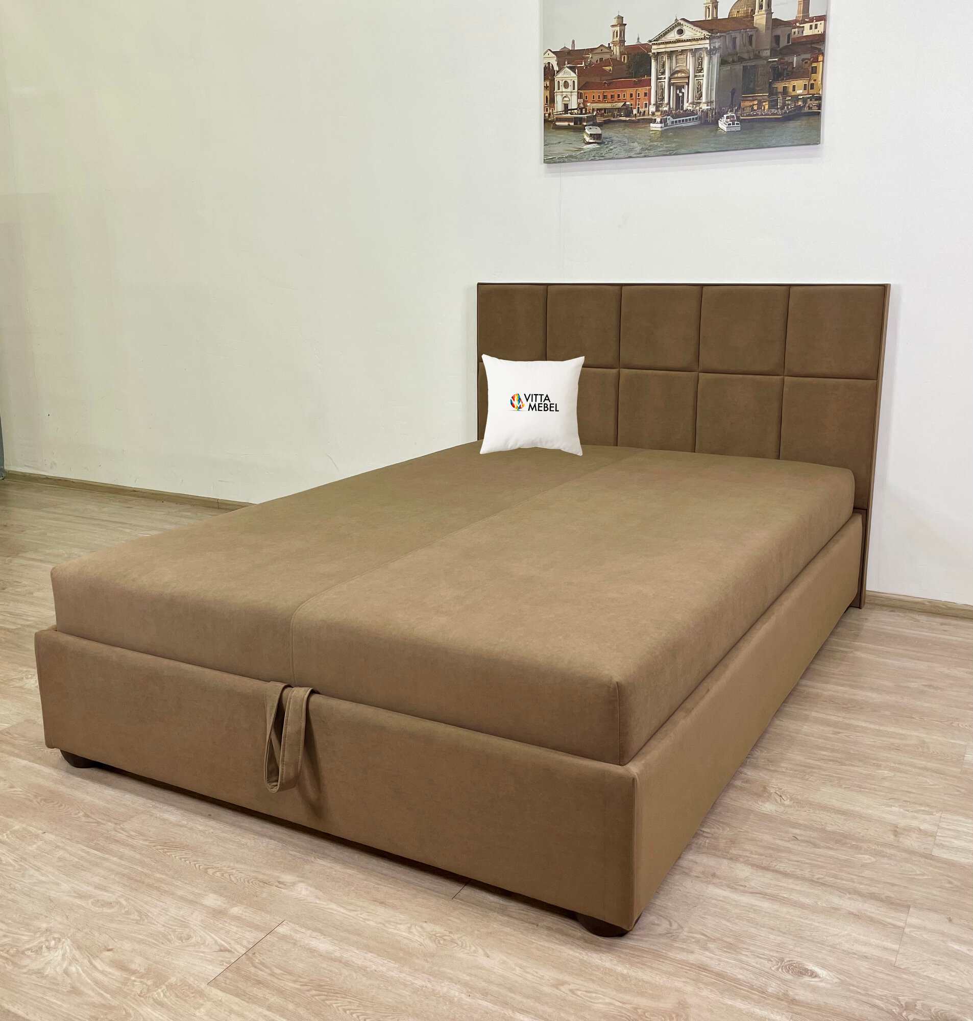 Кровать Капри (светло-коричневый)