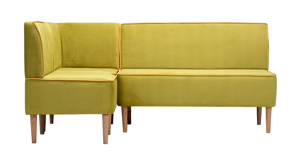 Модульный диван Лагуна, кухонный уголок, велюр, кухонный диван угловой