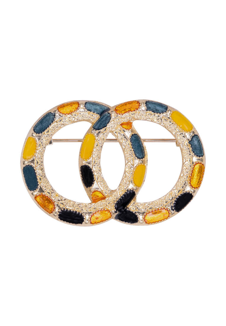 Брошь, эмаль