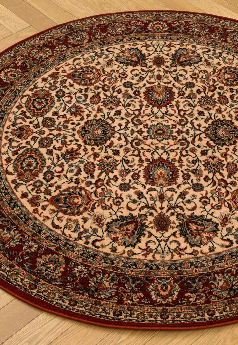 Бельгийский ковер шерстяной 120*120 см Shapur OS2158-O31 круг