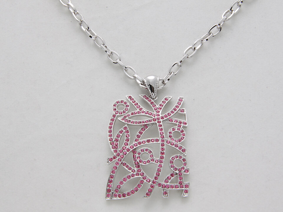 Колье, кристаллы Swarovski