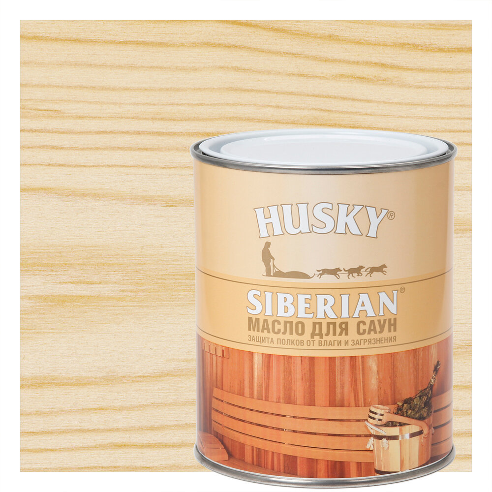 Масло для саун Husky Siberian цвет прозрачный 0.9 л